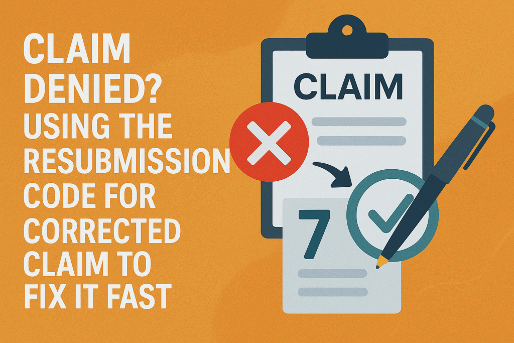 Claim Denied? Using the Resubmission Code for Corrected Claim